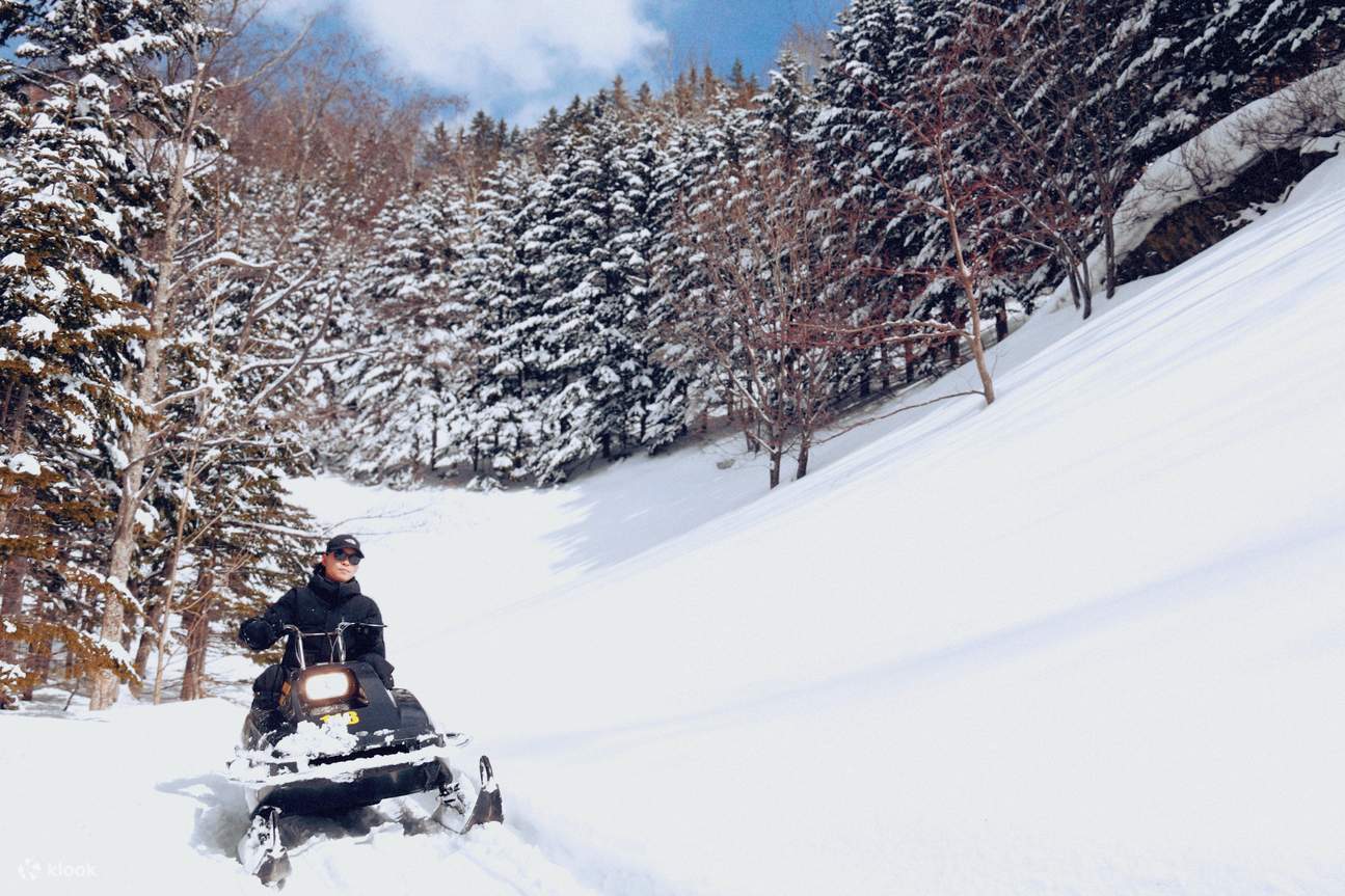 [Klook Exclusive] Hokkaido, Sapporo: Wonderland Snowmobile Thrill Ride ...